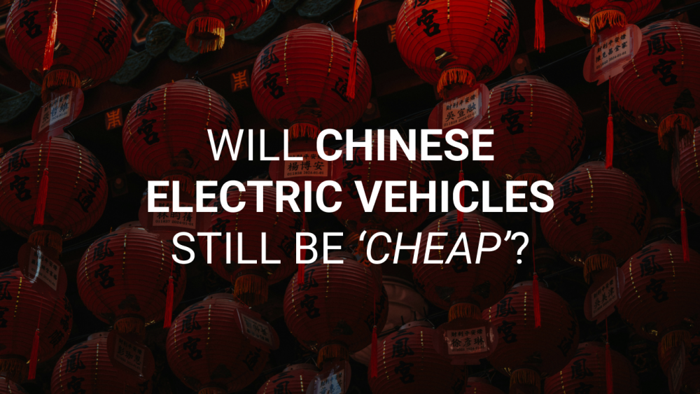 Are Chinese Electric Vehicles Still ‘Cheap’ in the EU? How EV Tariffs ...